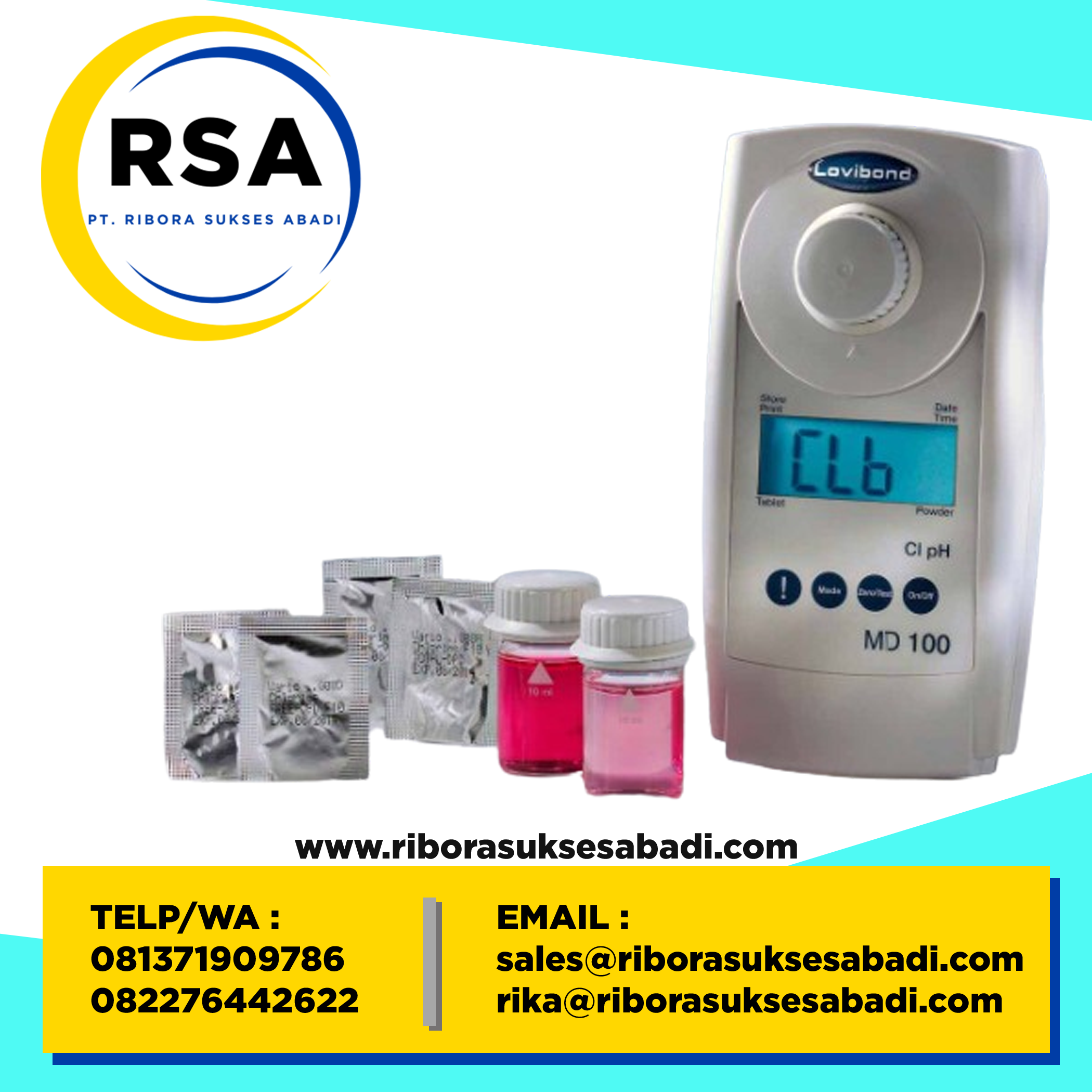 Jual LOVIBOND MD 100 SUSPENDED SOLIDS - PT.Ribora Sukses Abadi