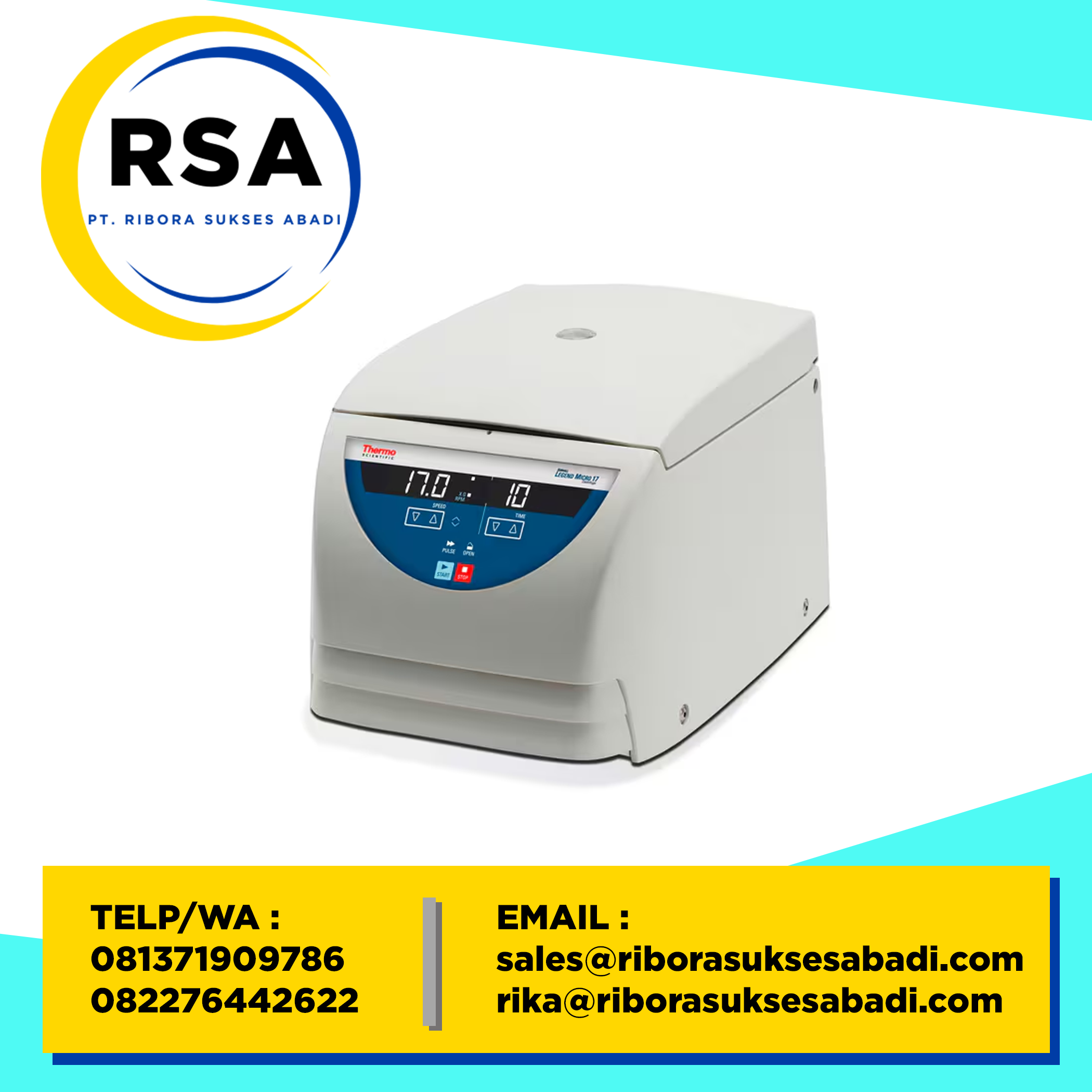 Jual Thermo Scientific Sorvall Legend Micro 17 Microcentrifuge Catalog ...