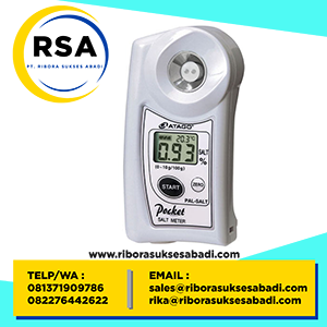 Jual Digital Hand-held Salt Meter PAL-SALT ATAGO - PT.Ribora Sukses Abadi