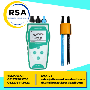 Jual Apera PC 850 Portable pH/Conductivity Meter Kit - PT.Ribora Sukses ...