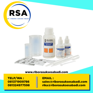 Jual Hanna HI38022 Total Chlorine High Range Test Kit - PT.Ribora ...