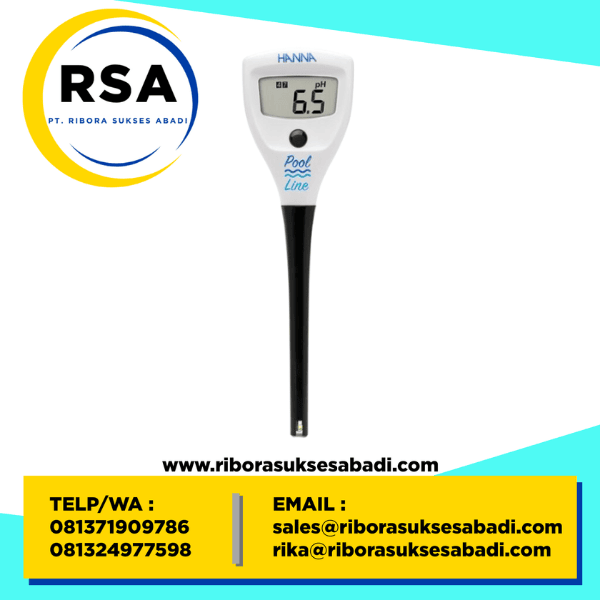 Jual Hanna HI981014 Pool Line Checker pH tester - PT.Ribora Sukses Abadi