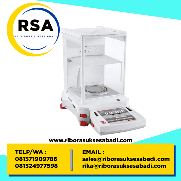 Jual Timbangan Analitik Ohaus EX225D Semi Micro balance - PT.Ribora ...