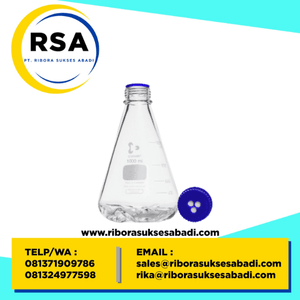 Jual DURAN 212833655 Baffled Flask 250 mL - PT.Ribora Sukses Abadi