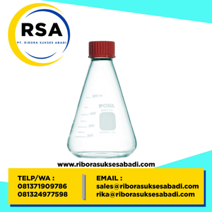 Jual DURAN 218035457 Erlenmeyer Flask Screw Cap 1000 mL - PT.Ribora ...