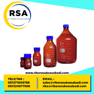 Jual DURAN®218065151 Amber Laboratory Bottle 750mL - PT.Ribora Sukses Abadi